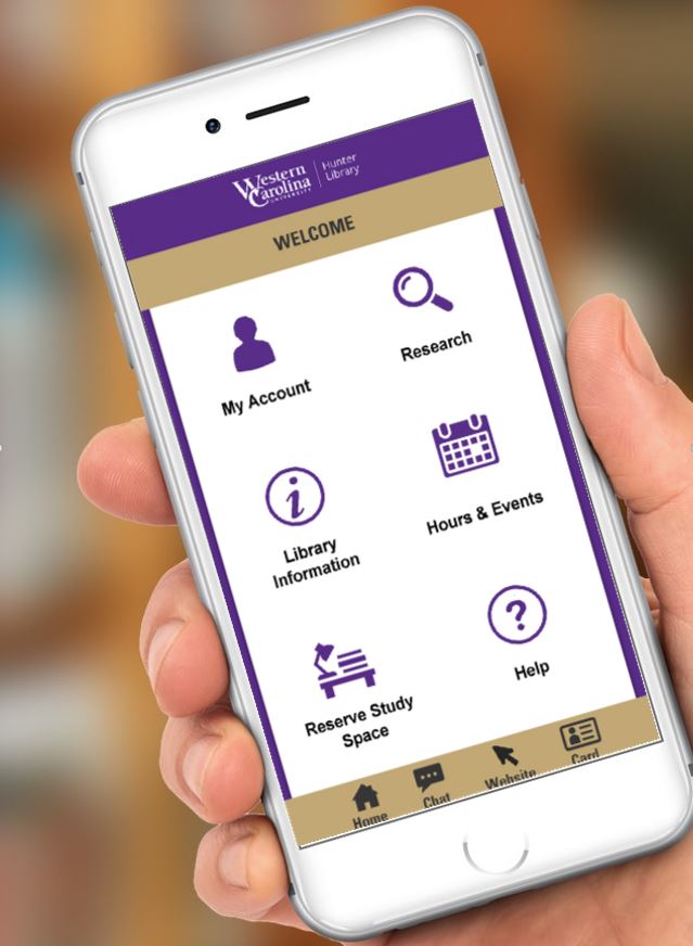 Hunter Library Releases New Mobile App – Library Newsletter